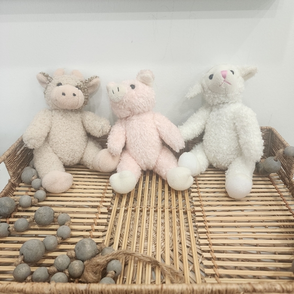 hugfun international | Toys | Farm Animal Bundle Set Stuffed Animals ...